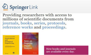 Springer Nature: e-Journal – Asian Insitute of Technology Library