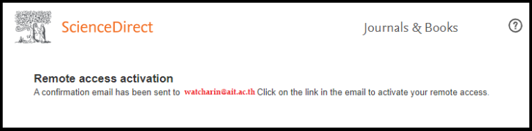 Remote Access to ScienceDirect and SCOPUS – Asian Insitute of Technology Library