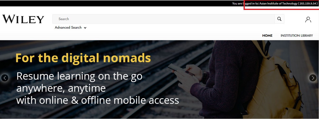 Wiley Digital Textbooks (Until 31 March 2021) – Asian Insitute of ...