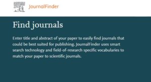 Finding the best journal to publish your paper – Asian Insitute of ...