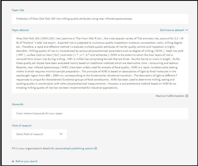 Finding the best journal to publish your paper – Asian Insitute of Technology Library