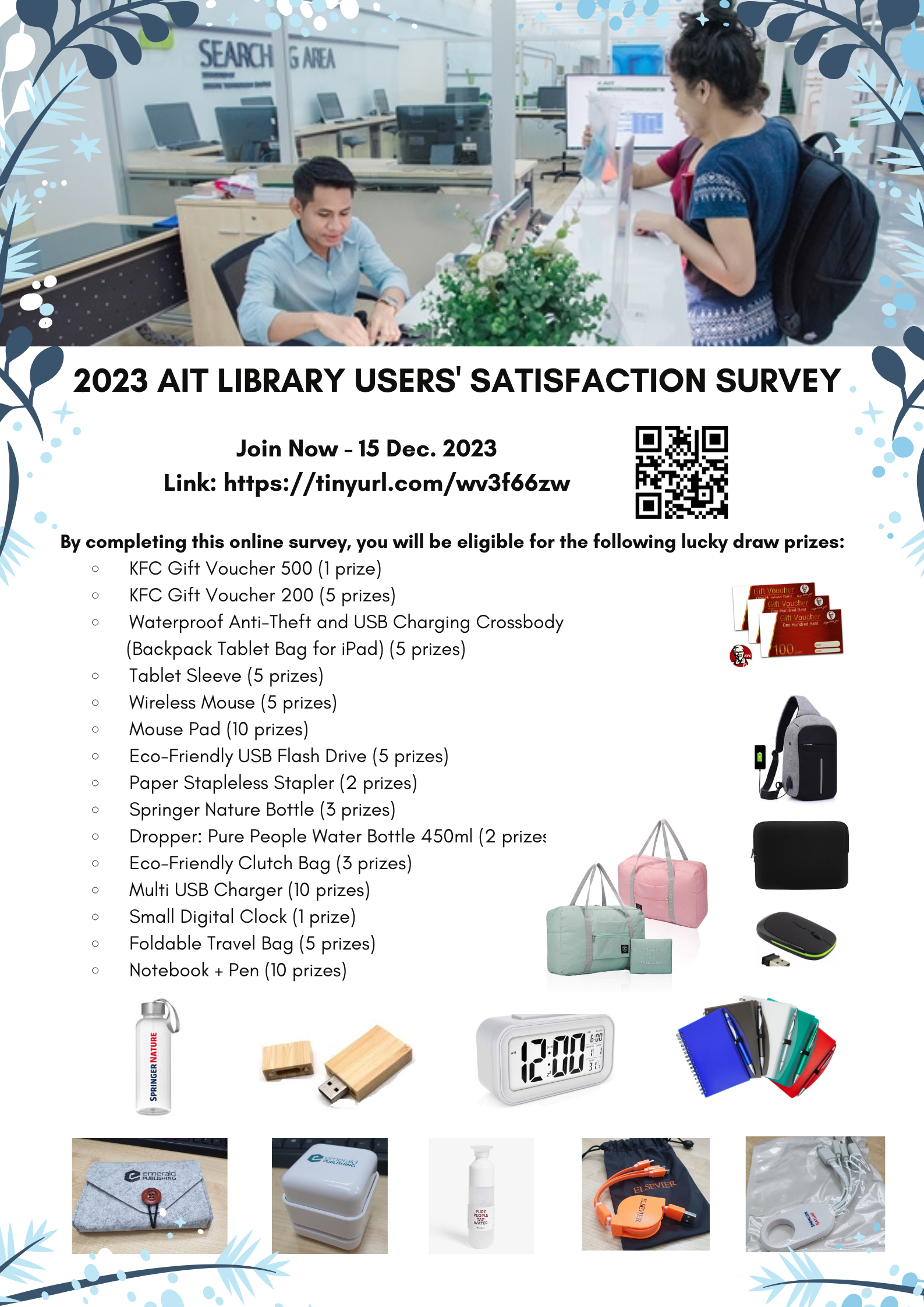 2023 AIT Library User’ Satisfaction Survey – Asian Insitute of Technology Library